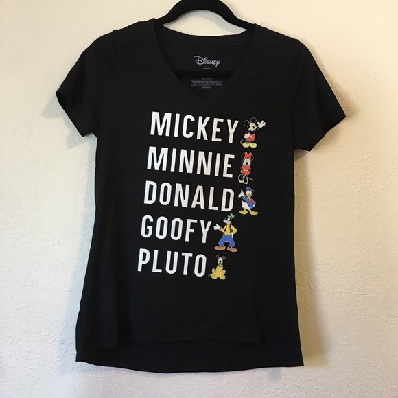 Jerry Leigh | Tops | Jerry Leigh Mickey Mouse Characters Graphic Tee ...